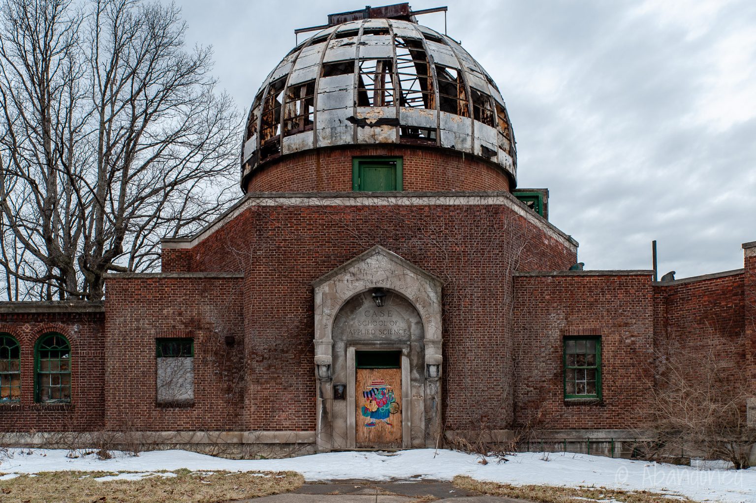 Warner & Swasey Observatory - Abandoned