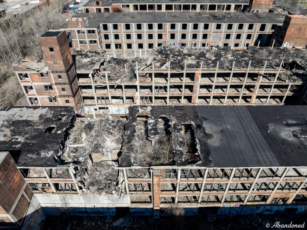 Fading Legacy: Witnessing the Demolition of Detroit’s Packard Factory ...