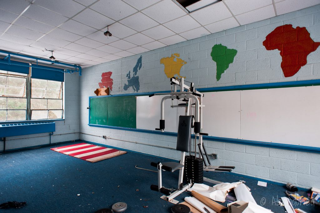 Trap Hill School - Abandoned