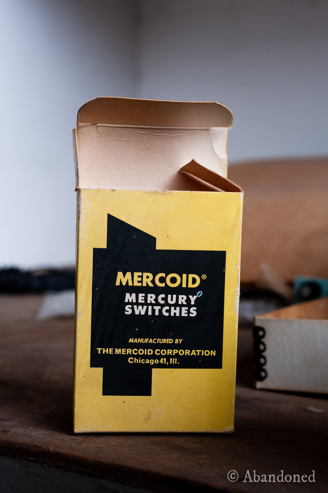 Mercoid Mercury Switches – May 2009 - Abandoned