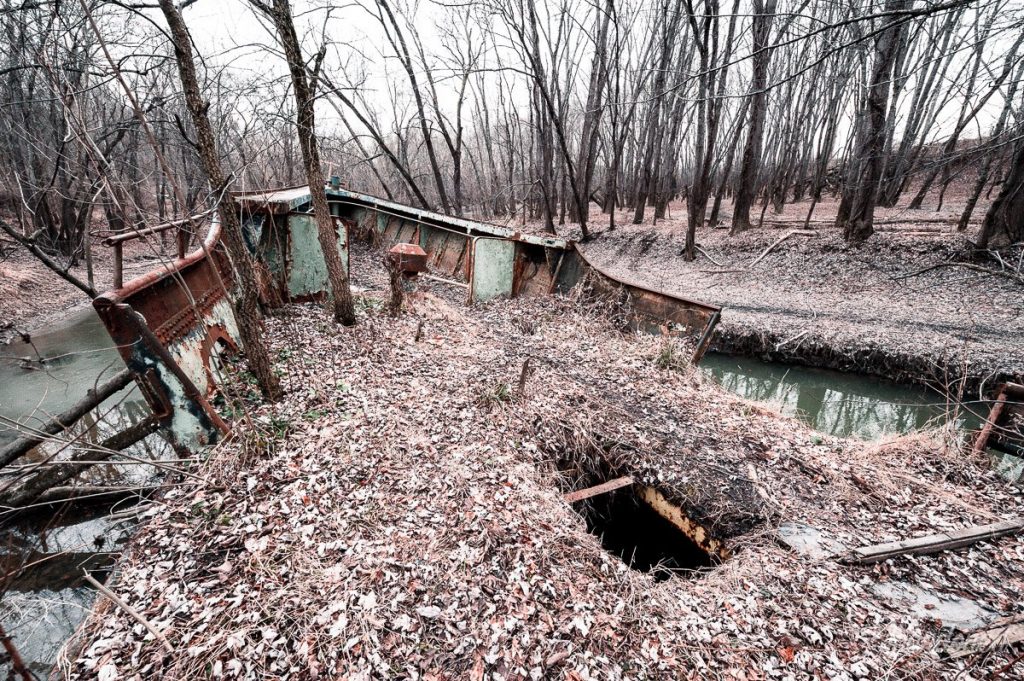 USS Sachem and USS Phenakite - Abandoned