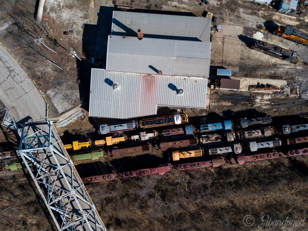 Ohio Railroad Locomotive Graveyard - Abandoned