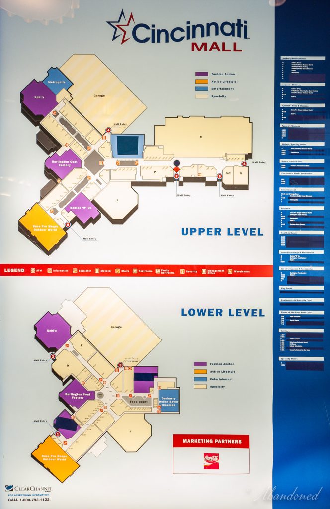 Cincinnati Mall - Abandoned