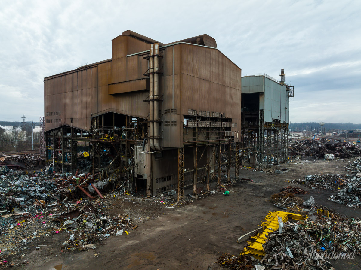 Continuous Bloom/Slab Caster Building 782 and Degasser Building 793 ...