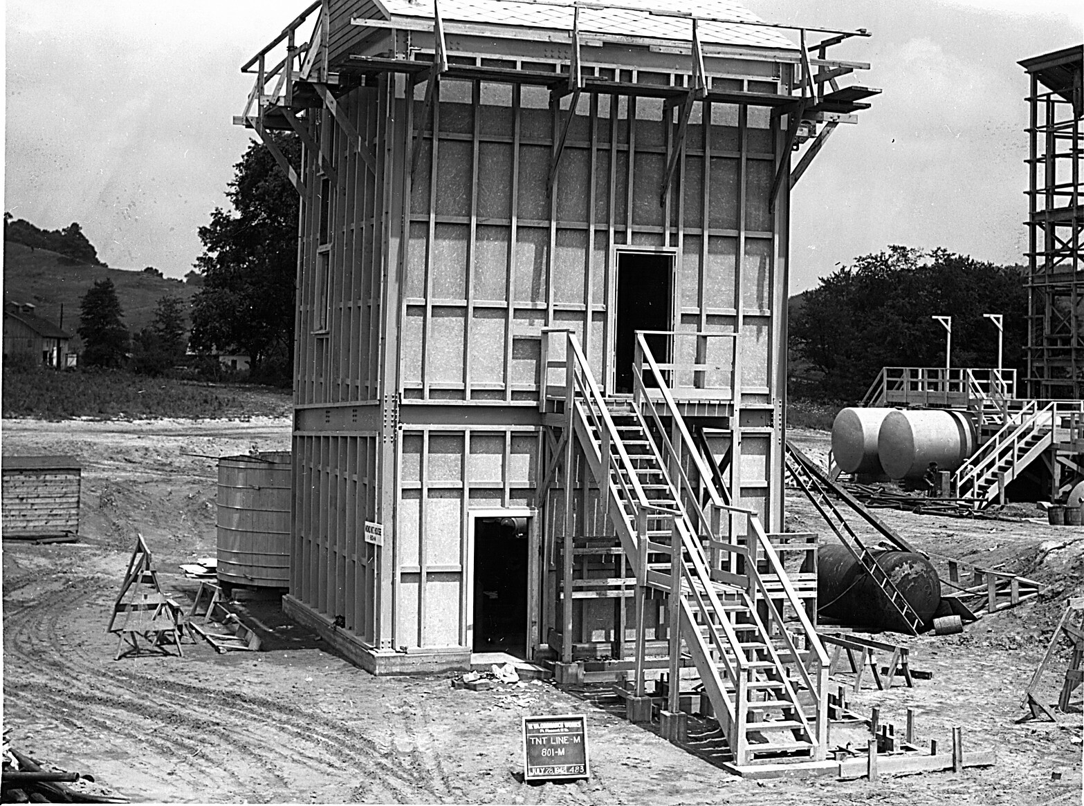 TNT Line M 801M – 1942 - Abandoned