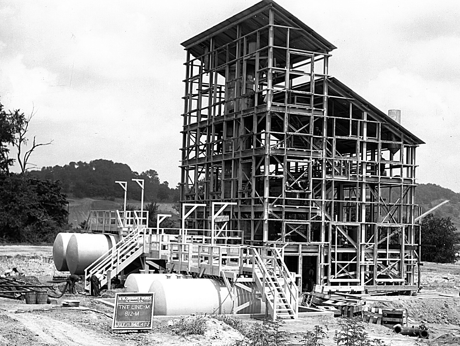 TNT Line M 812M – 1942 - Abandoned