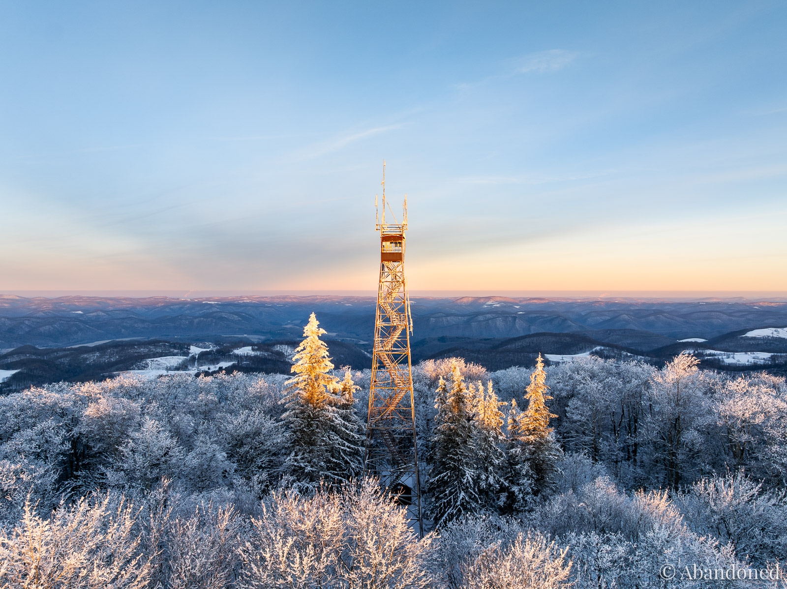 Olson Tower – Jan. 2024 - Abandoned