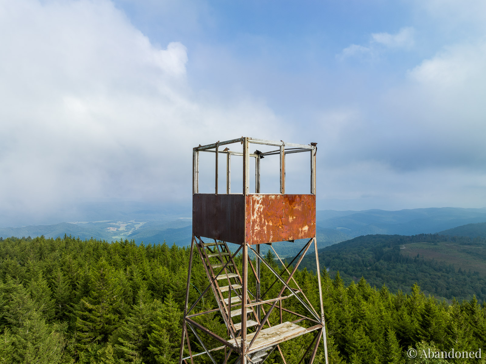 Barton Knob Tower – Sept. 2023 - Abandoned