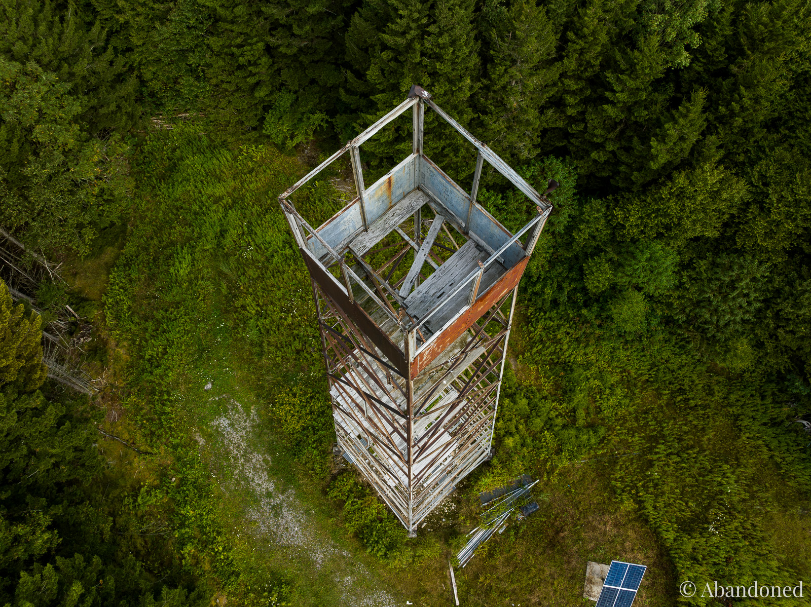 Barton Knob Tower – Sept. 2023 - Abandoned