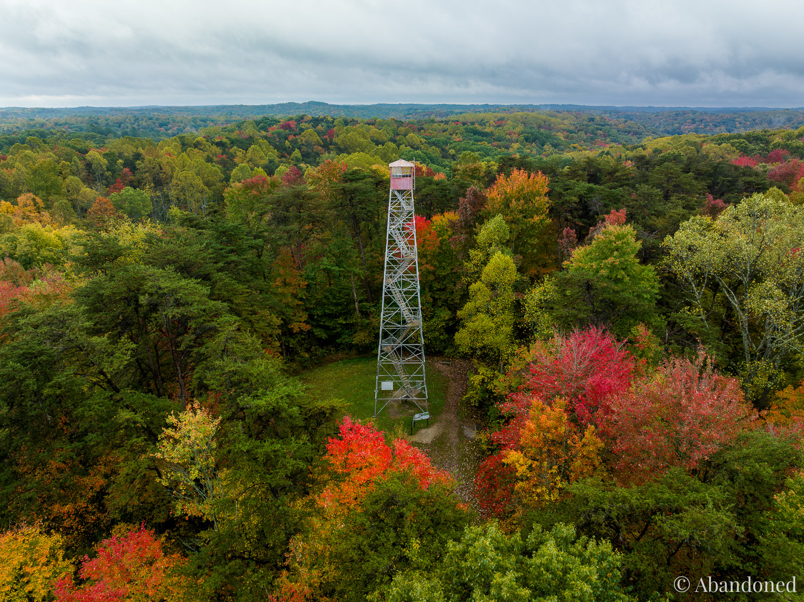 Ash Cave Fire Tower – Oct. 2023 - Abandoned