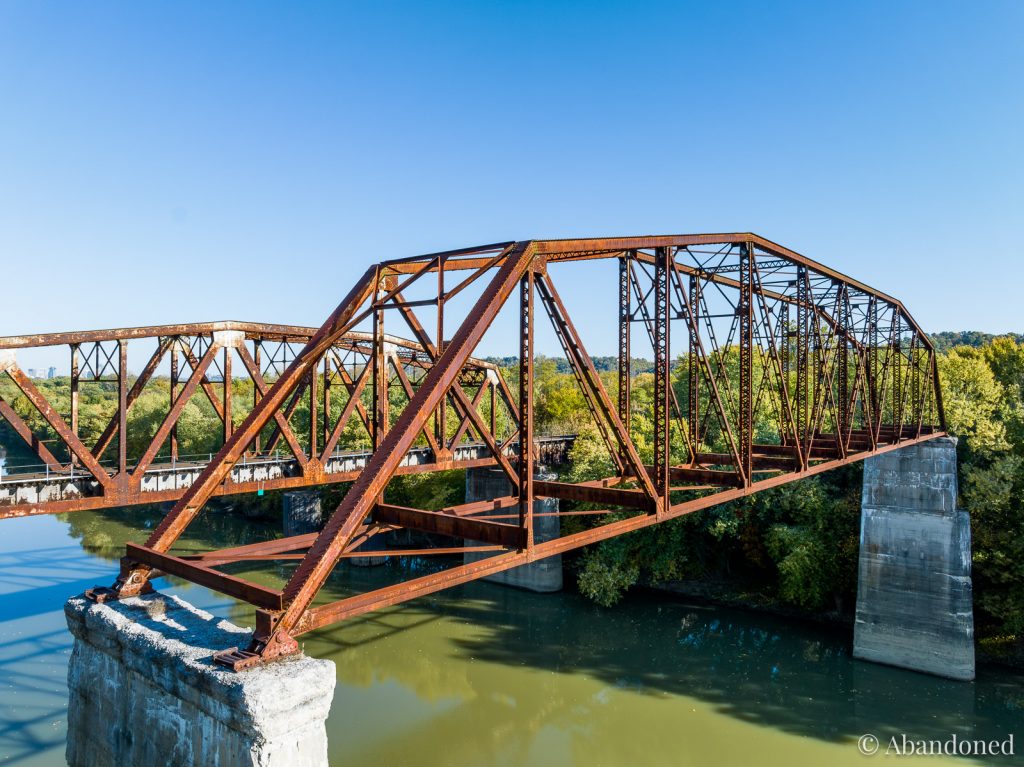 Covington Waterworks Bridge - Abandoned