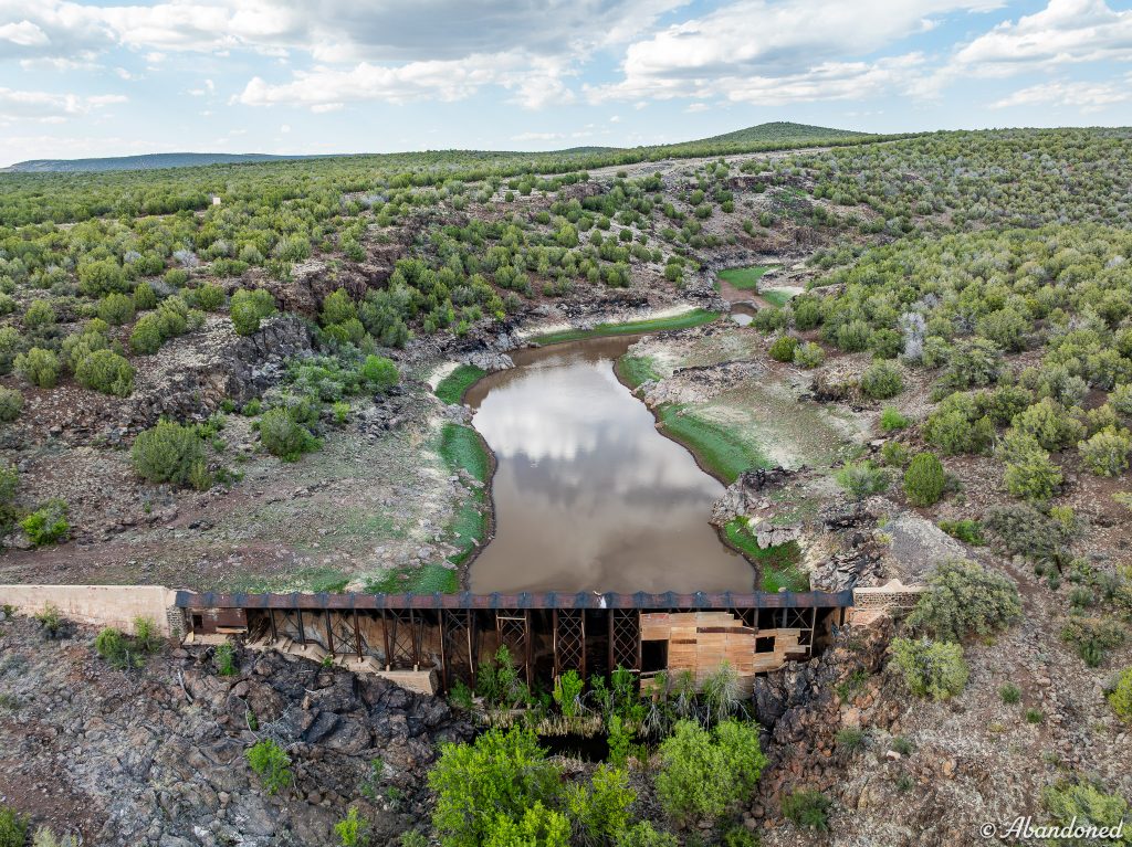 Ashfork-Bainbridge Steel Dam - Abandoned