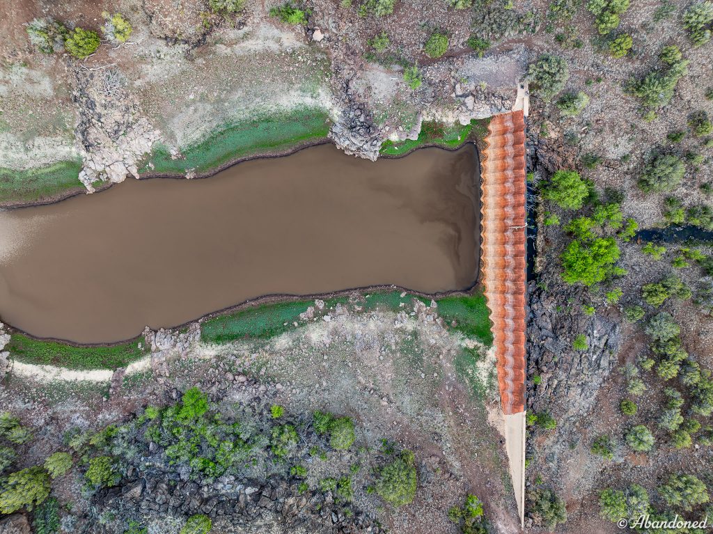 Ashfork-Bainbridge Steel Dam - Abandoned