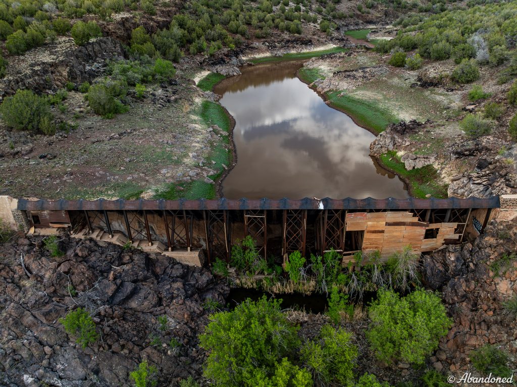 Ashfork-Bainbridge Steel Dam - Abandoned